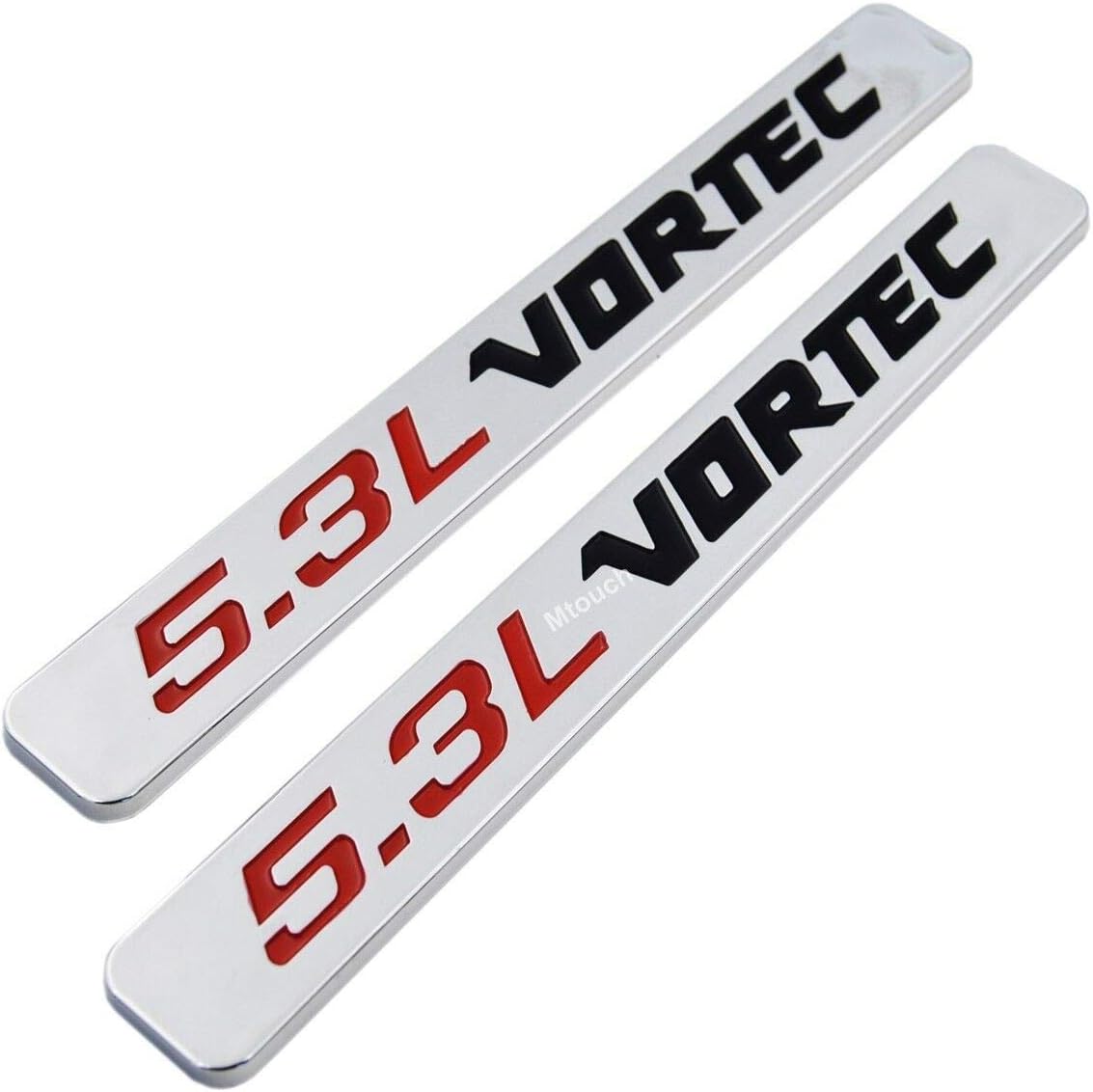 Amazon.com: 2pcs 5.3L VORTEC Side Fender Door Badge Emblems 3D Decal ...