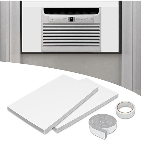 Amazon.com: Memrita Window AC Side Insulated Foam Panels for Indoor Air ...