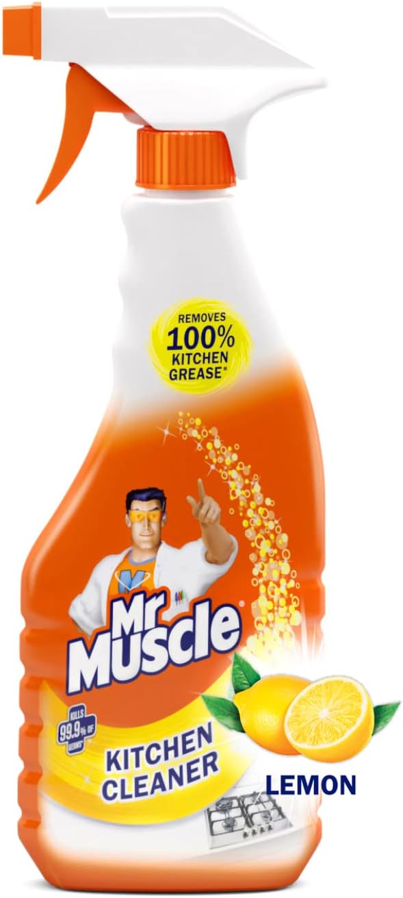 Amazon.com: Mr. Muscle 5 in 1 Kitchen Cleaner - 500 ml : Health & Household