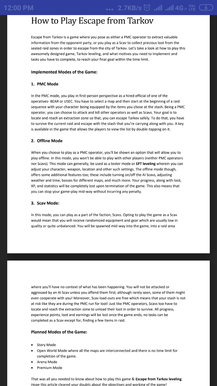 How to Play Escape from Tarkov - App on Amazon Appstore