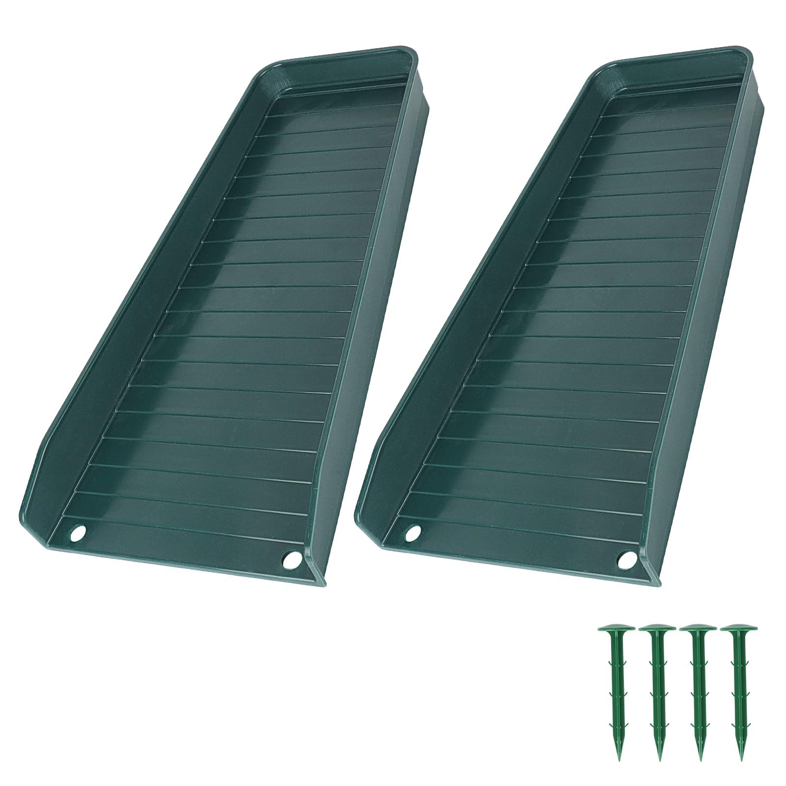 Amazon.com : Gutter Downspout Splash Block,16.3"Drain Gutter Guard ...