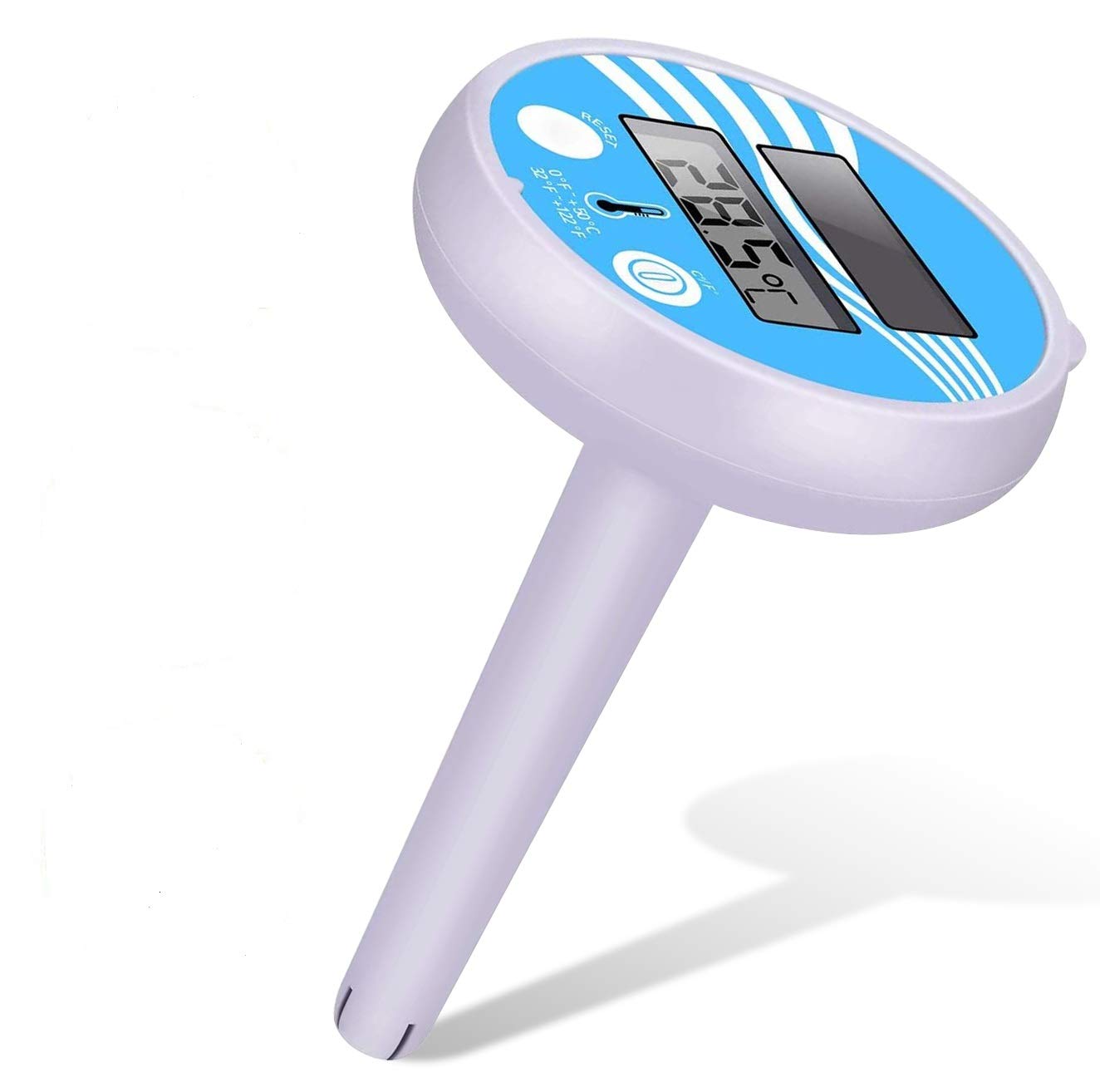 Digital Pool Solar Thermometer, Floating Pool Thermometer, Shatter ...