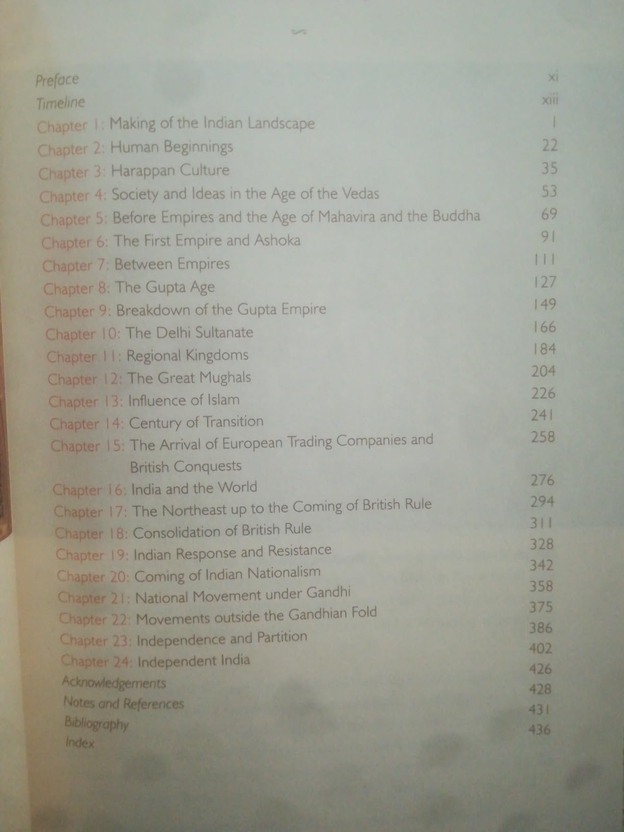 A NEW HISTORY OF INDIA: From Its Origins to the Twenty-First Century eBook : Mukherjee ...