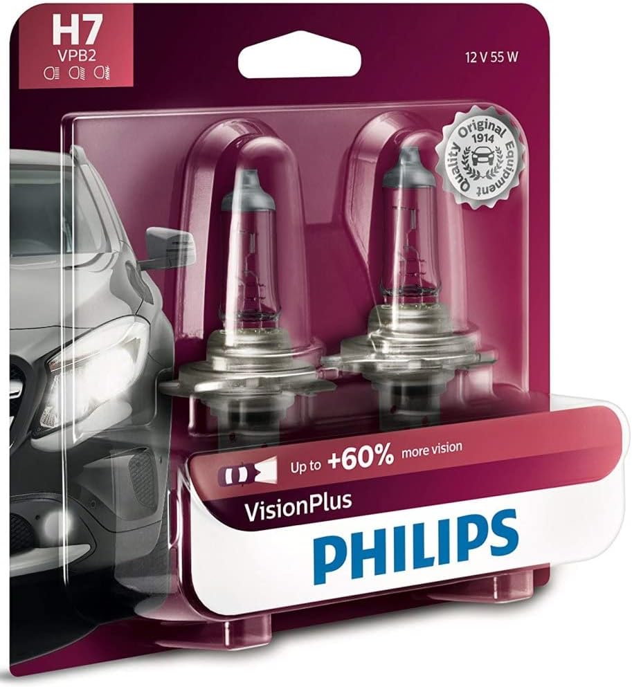 Amazon.com: Philips 9007 Vision Upgrade Headlight Bulb with up to 30% ...