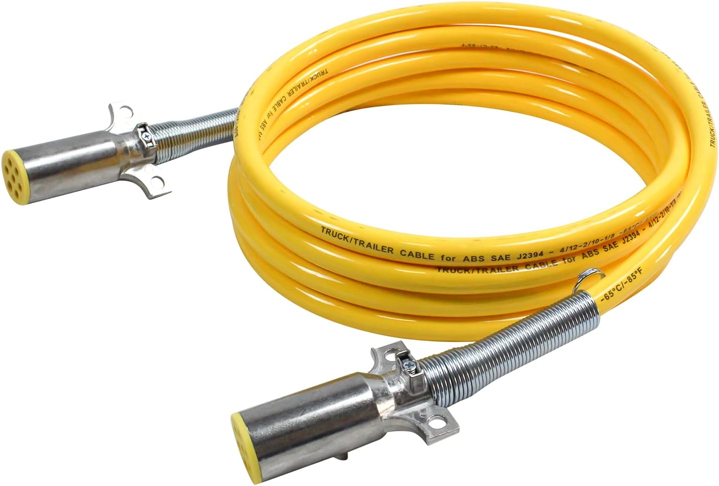Amazon.com: Vitonsbay Heavy Duty Cable Assembly-15 Ft 7-Way ABS & ISO ...