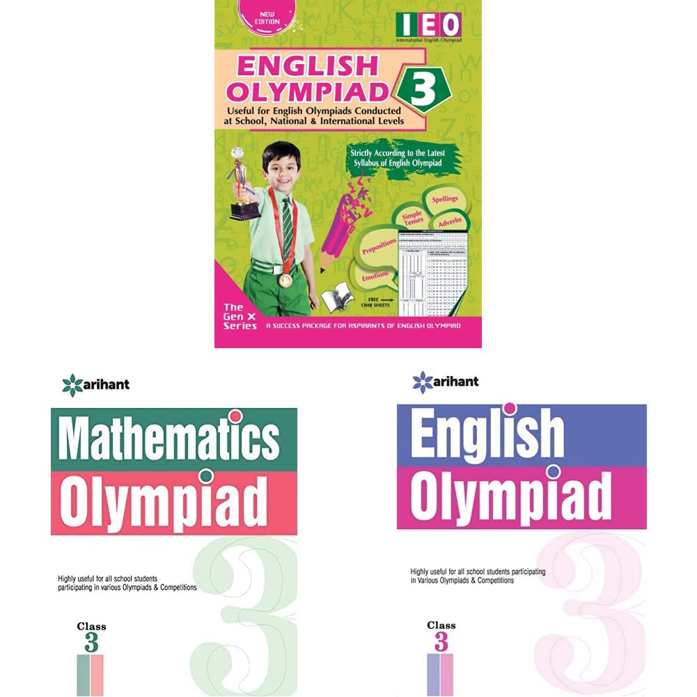 Buy International English Olympiad - Class 3 (With OMR Sheets ...
