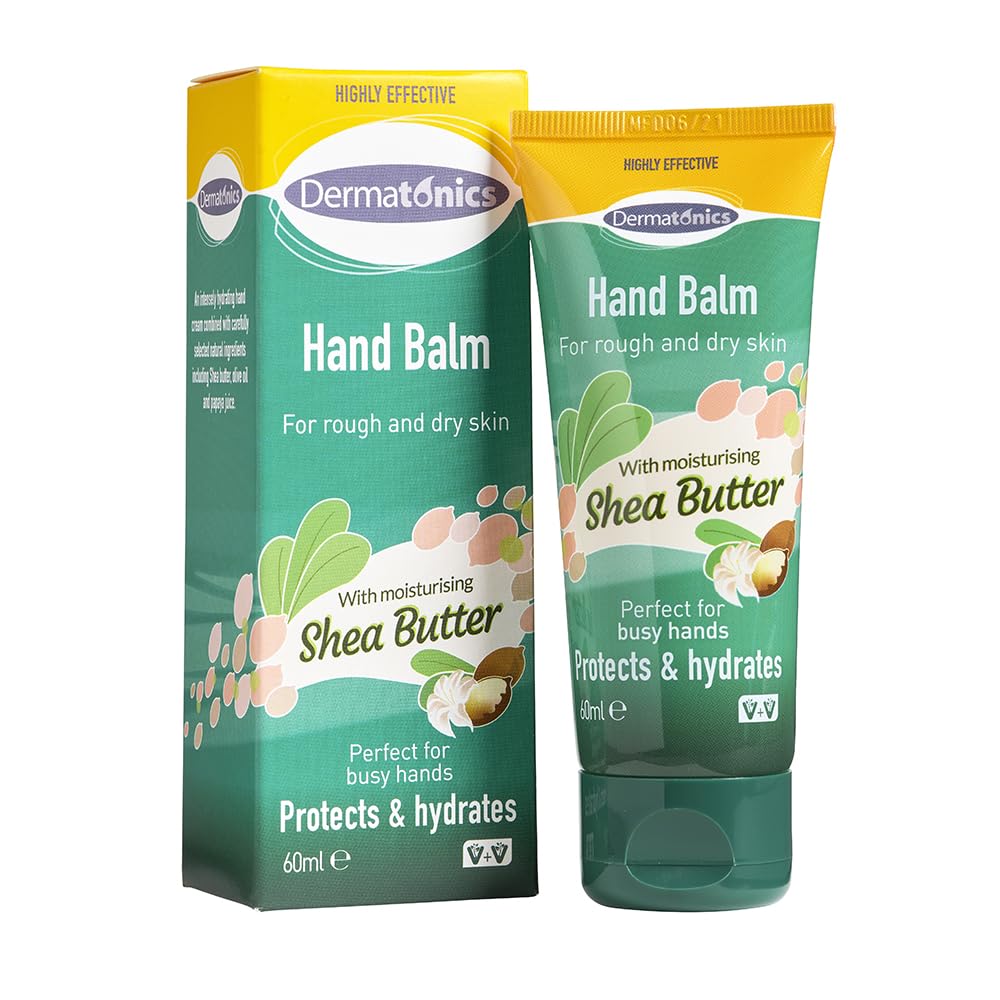 Amazon.com : Dermatonics Natural Hand Care Balm | Shea Butter and Urea ...