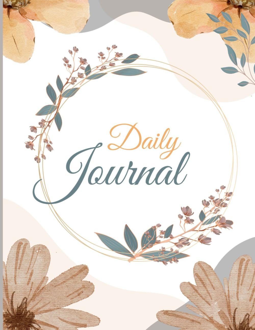 Daily Reflection Journal: 90GSM, Ruled, Paperback: Aesthetic Notebook ...