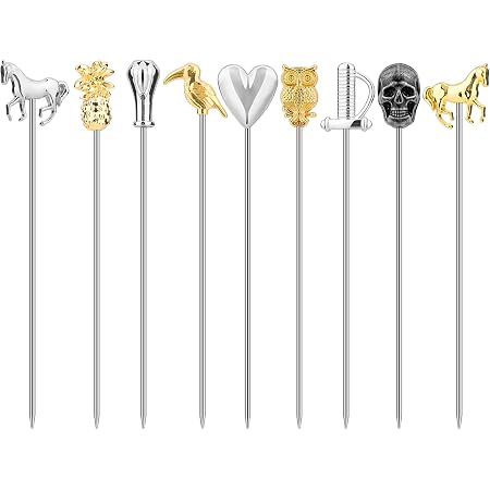 Amazon.com | Homestia Cocktail Picks for Drinks, 4.7" Cocktail ...