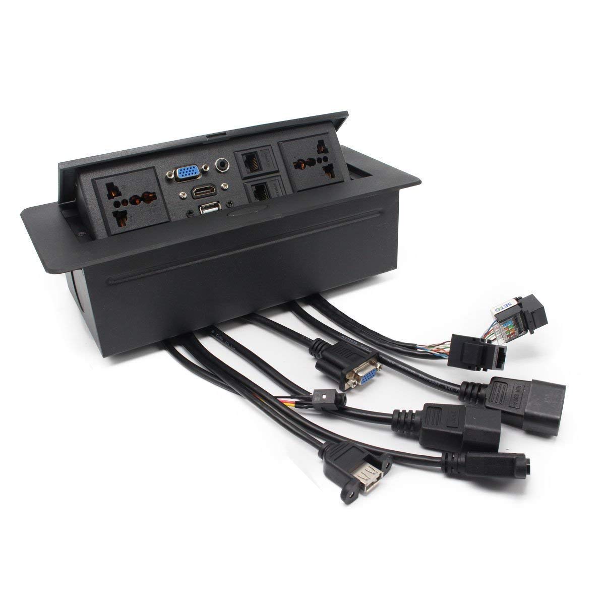 Buy Farraige Hydraulic 10 Module Conference Table Connectivity And