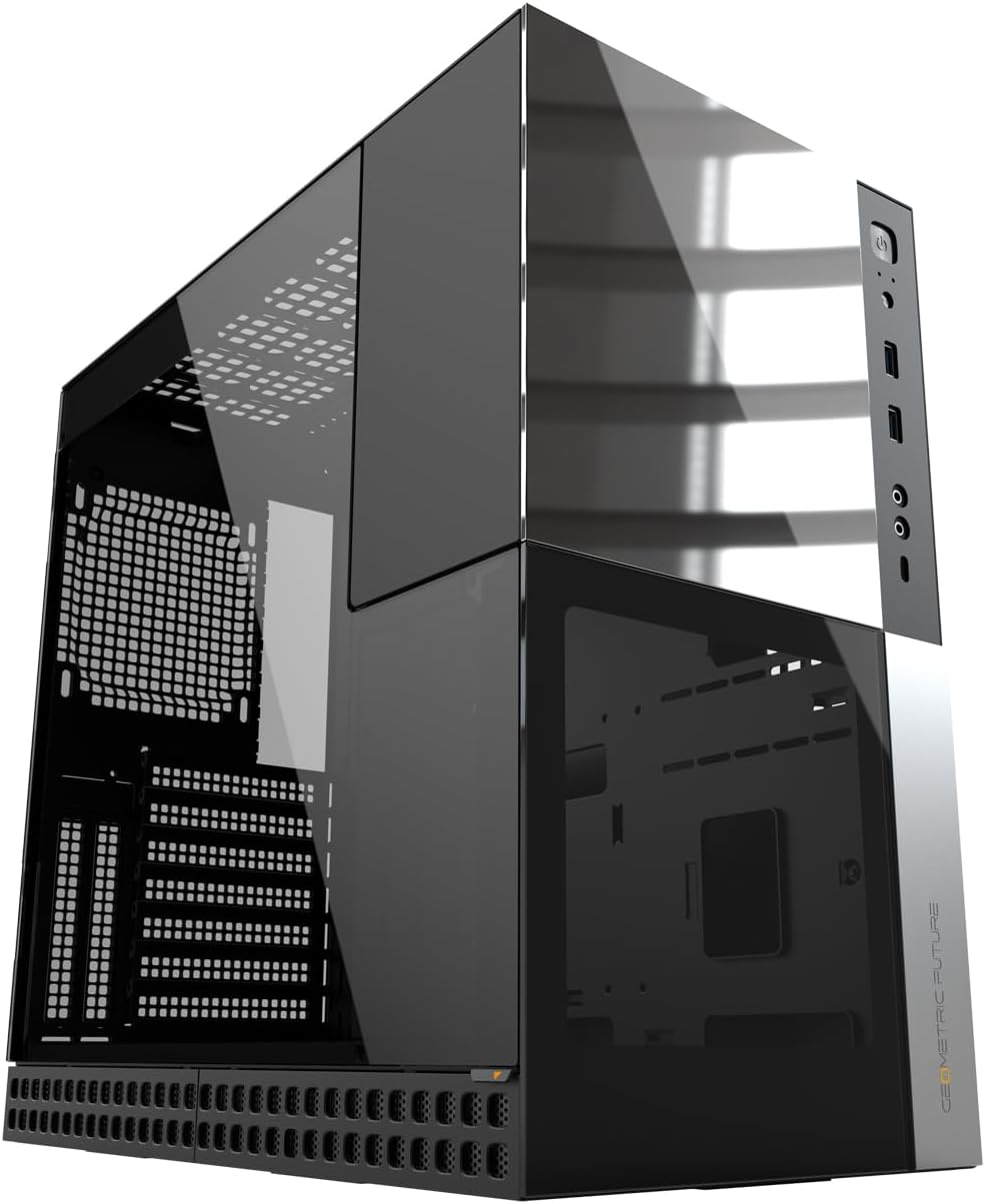 Amazon.com: Geometric Future Middle Tower PC Case Model 4 Caliburn E ...