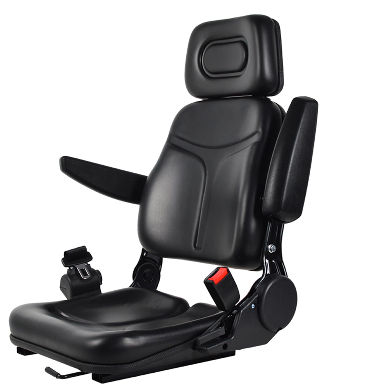 Buy Universal Tractor Seat, Adjustable Lawn Tractor Seat with 180 ...