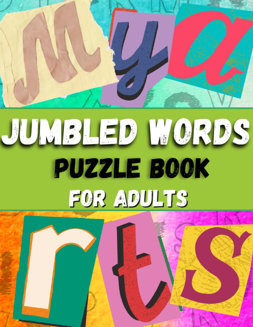 Jumbled Words Puzzle Book for Adults: Theme Word Jumbles for Seniors ...
