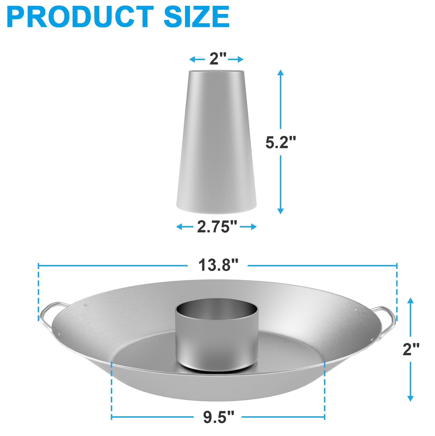 Snapklik.com : Beer Can Chicken Holder Stand, Roaster Chicken Stand ...