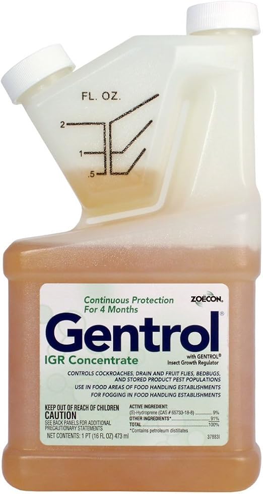 Amazon.com: 1 Pint Gentrol Concentrate IGR Insect Growth Regulator ...