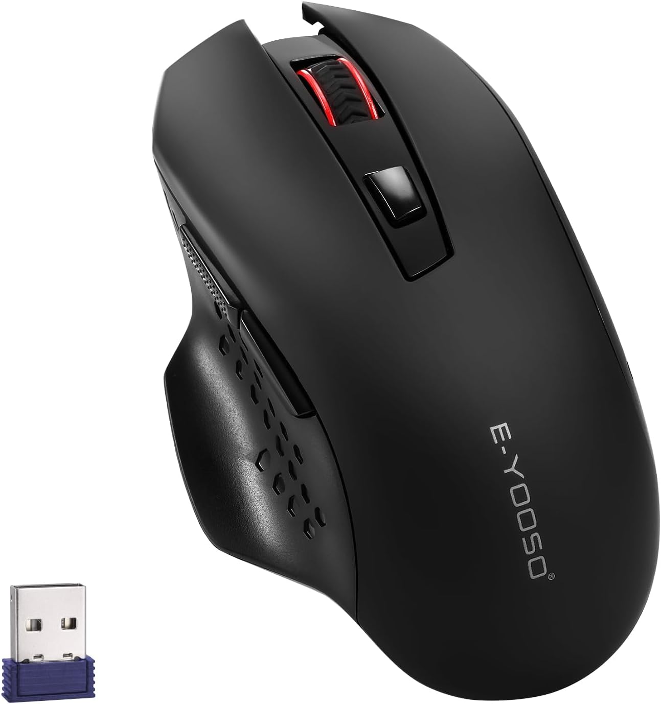 LORISKORS | TERPORT F40 Mouse Inalámbrico 2.4GHz, Ratón Ergonómico de ...