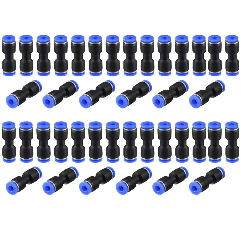 Snapklik.com : 4mm Quick Fitting, 5/32” OD Push To Connect Pipe Tube ...