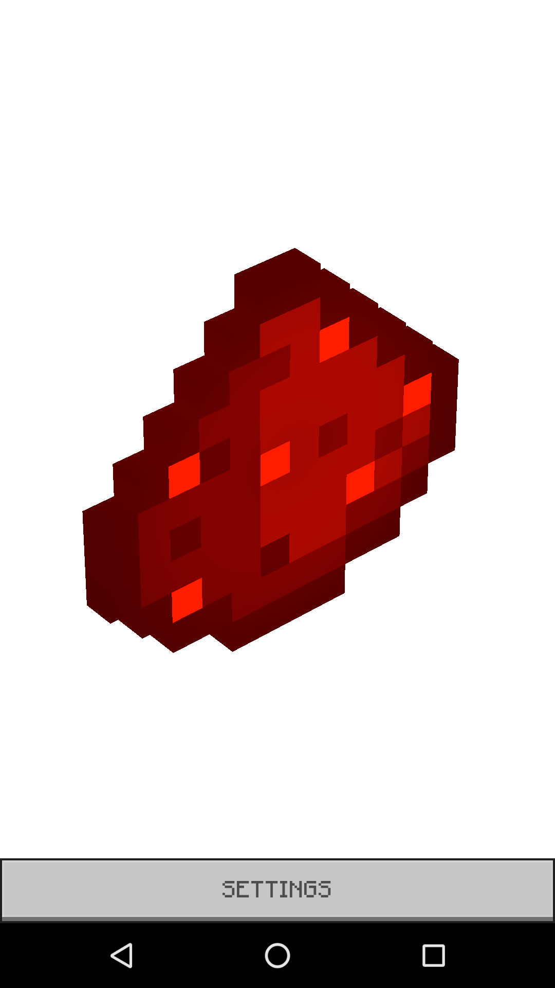 Animated 3D Craft, Diamond Stone Block Pixel Art TV Screensaver - App ...