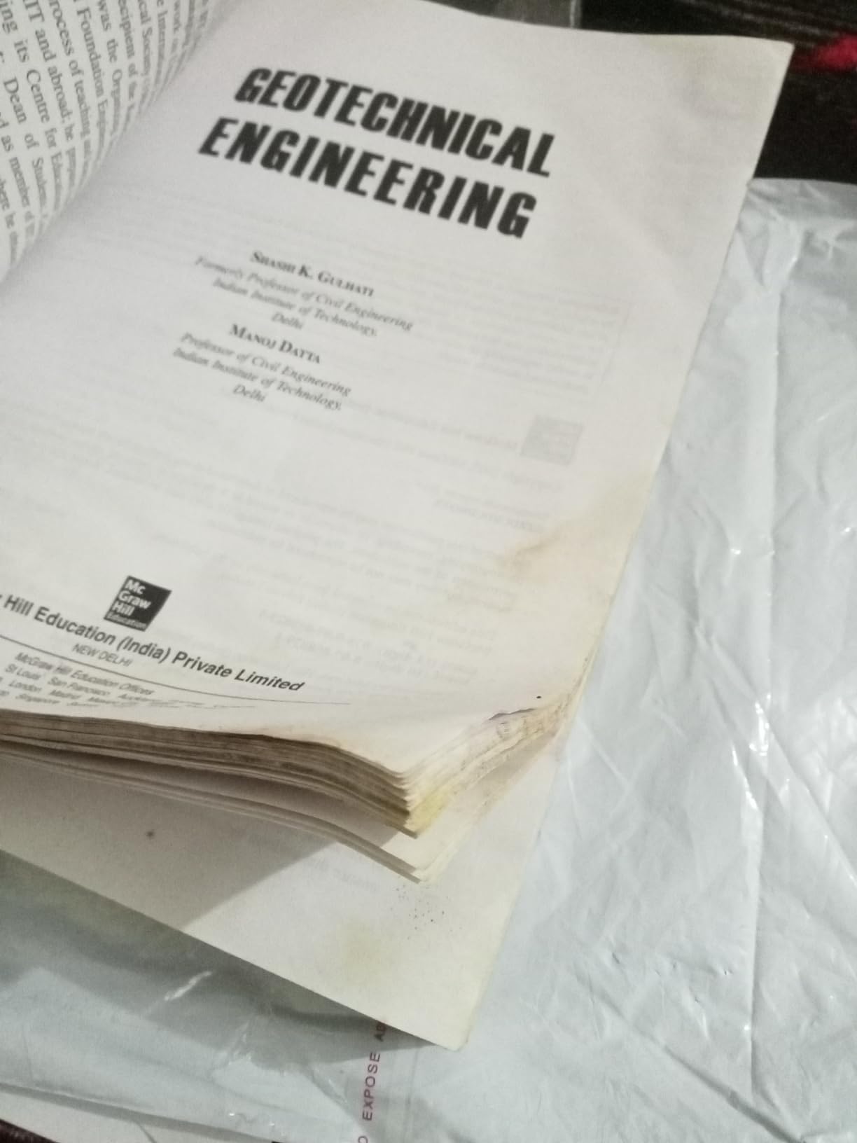 Buy GEOTECHNICAL ENGINEERING Book Online at Low Prices in India ...