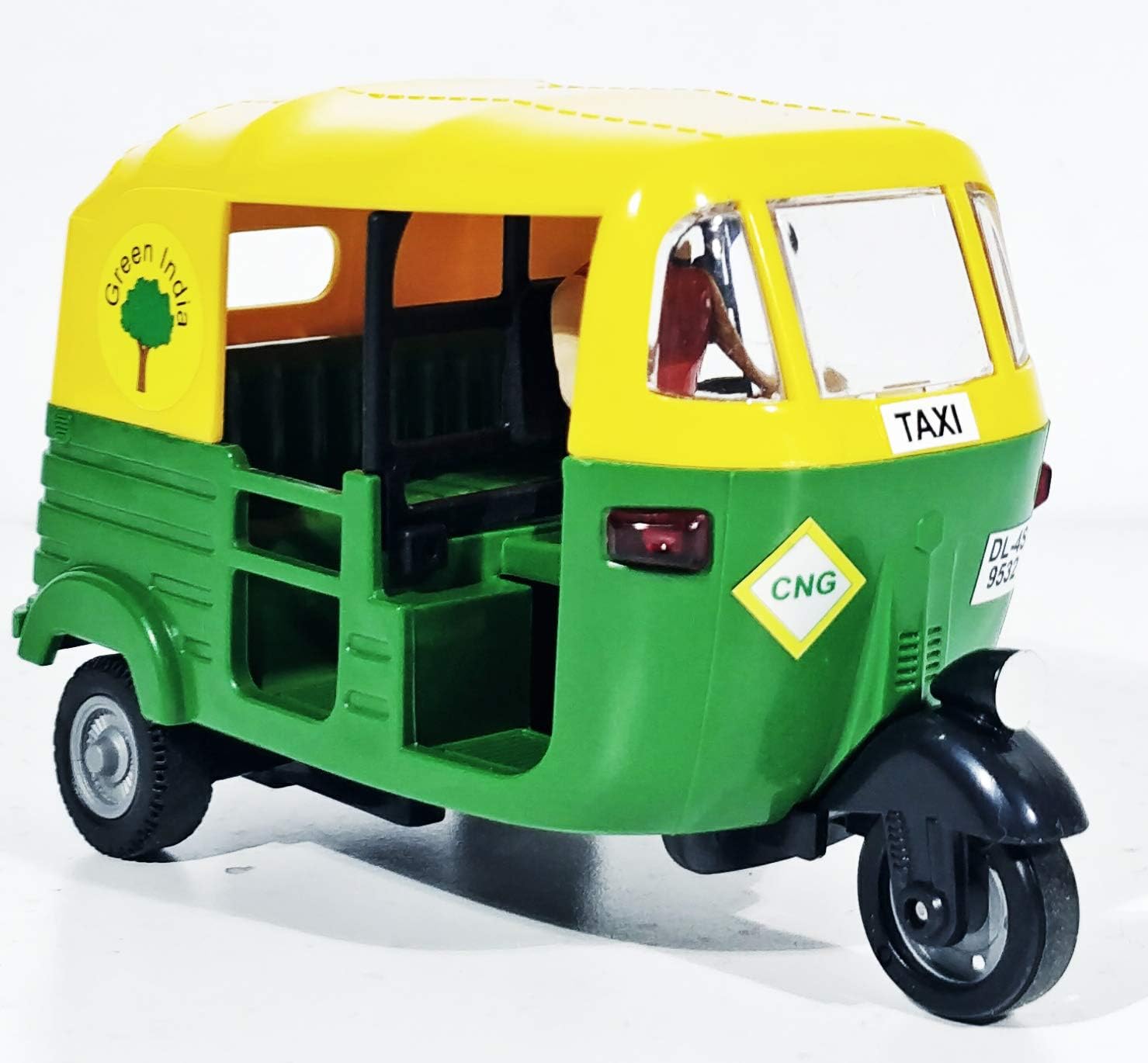 NPRC CNG Auto Rickshaw Miniature Automobile Toy : Amazon.in: Toys & Games