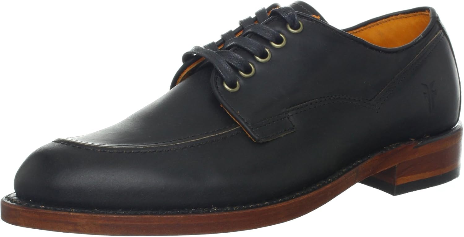 Amazon.com | FRYE Men's Walter Oxford, Black Smooth Full Grain, 7 | Oxfords