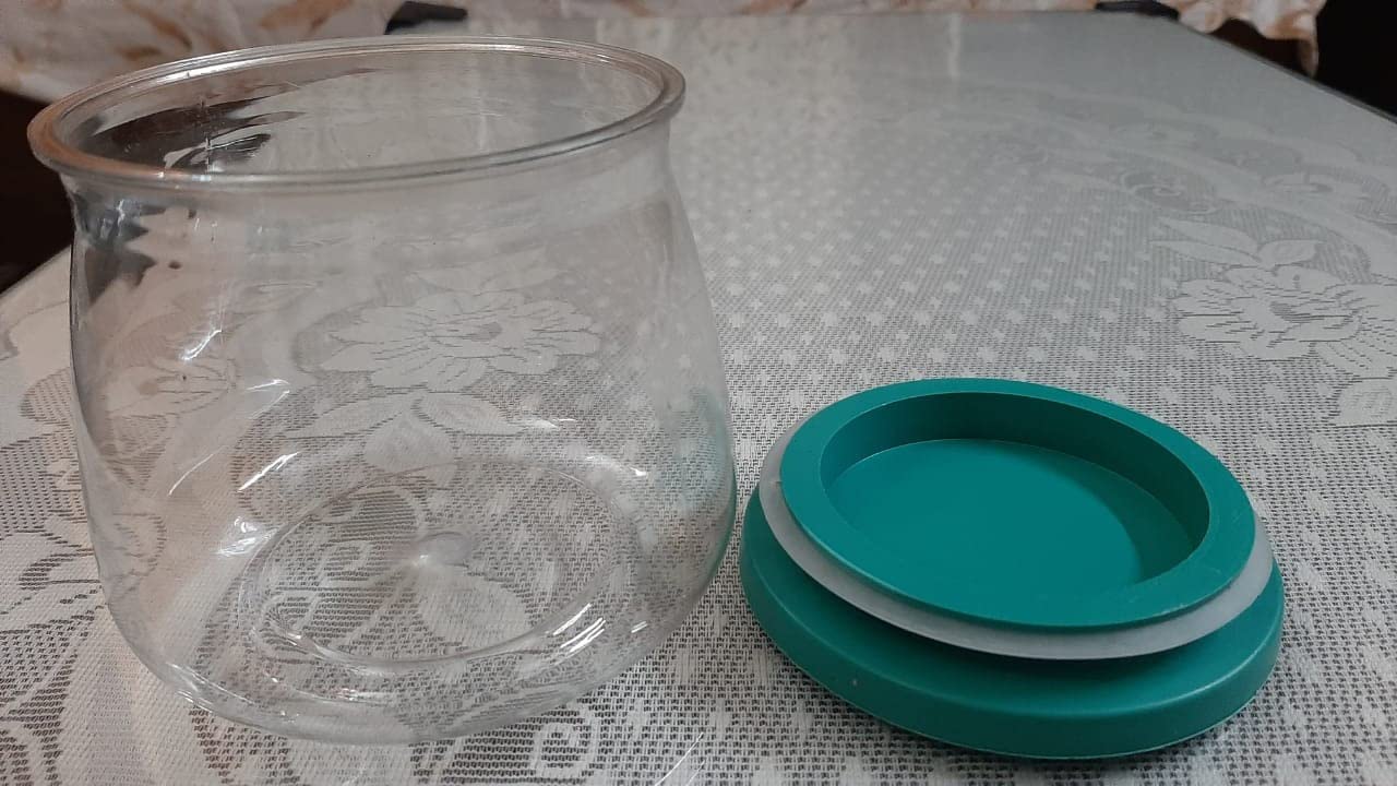 PRAYUTA Matka Shape Handi Kitchen Storage Containers - Plastic Grocery ...