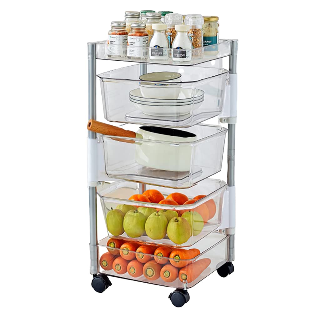Amazon.com: OnDisplay Multi-Tier Rotating Swivel Bin Storage Basket ...