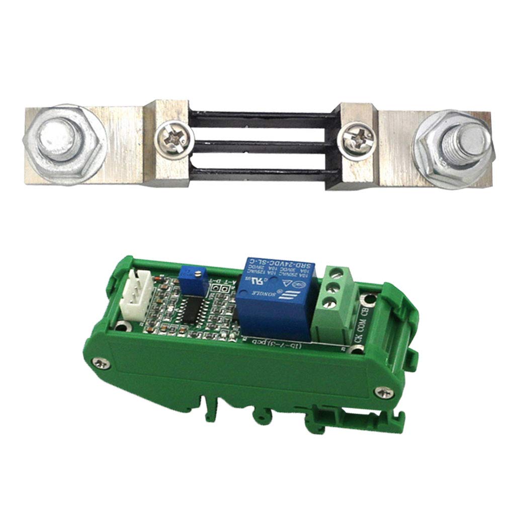 Dc300a 24v Current Shunt Sensor Dc Current Detection Sensor Module ...
