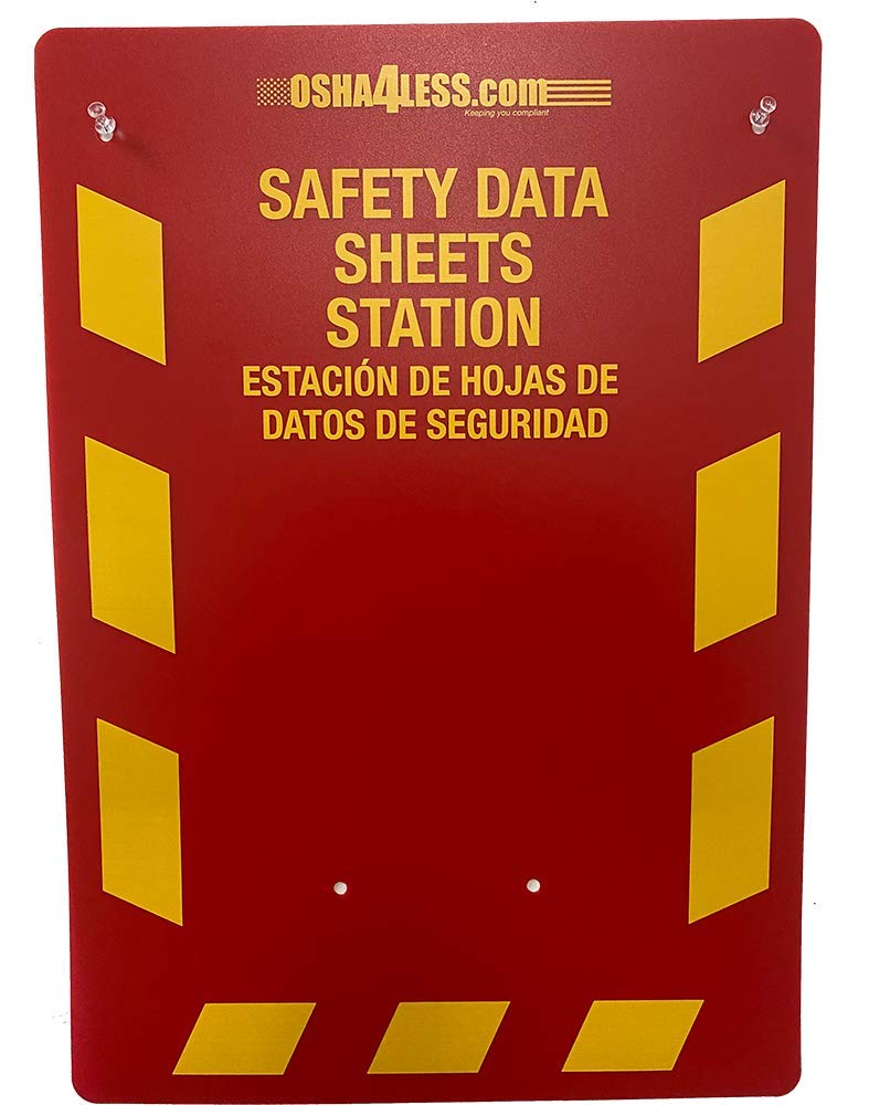 Bilingual Right To Know Sds Center Wire Rack And 3 | Desertcart Bahamas