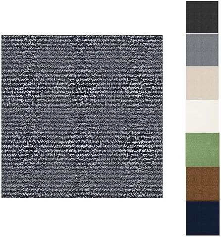 Self Adhesive Carpet Tile,11Pcs 30 * 30cm Easy to Peel and Stick Carpet ...