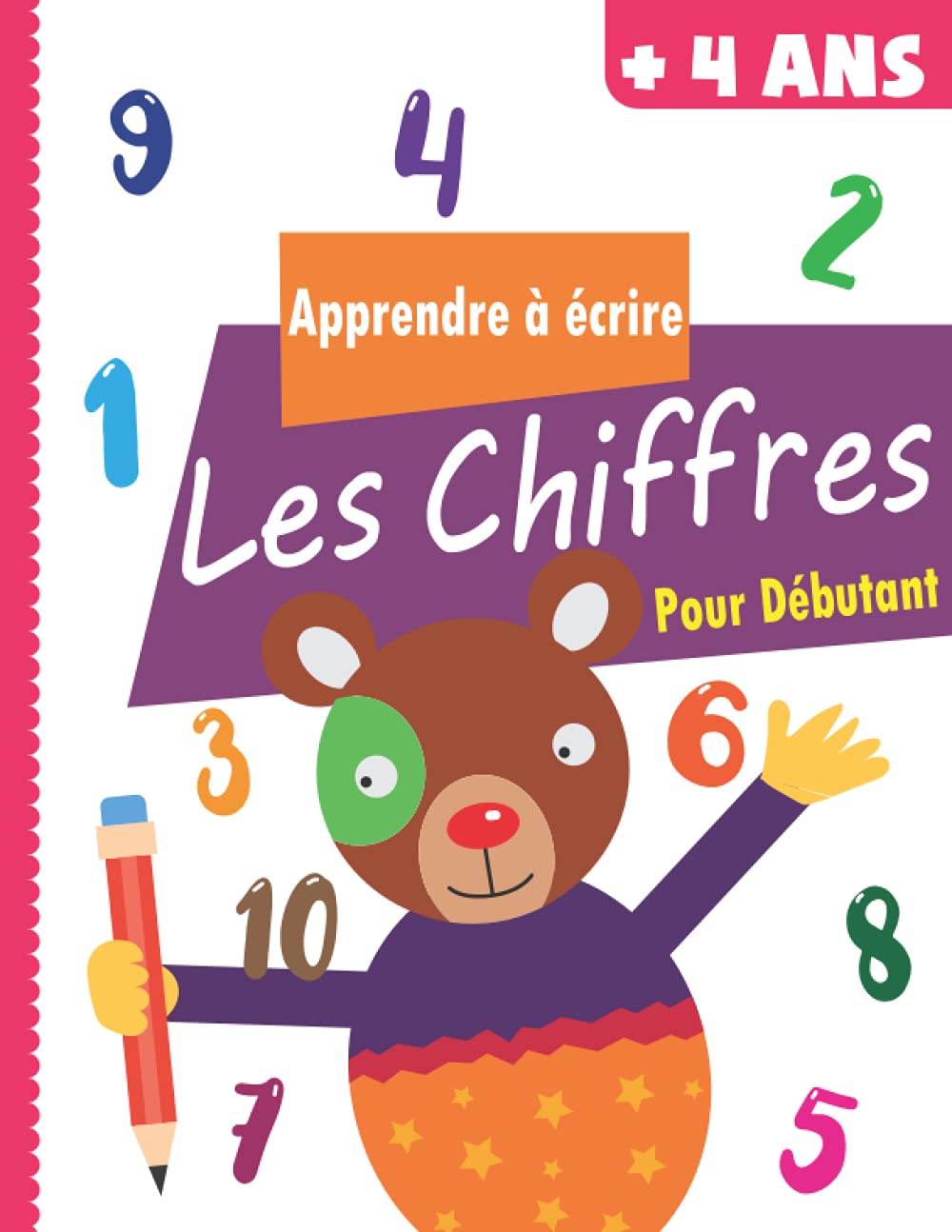 Buy Apprendre a écrire les chiffres pour débutant: Cahier préscolaire ...