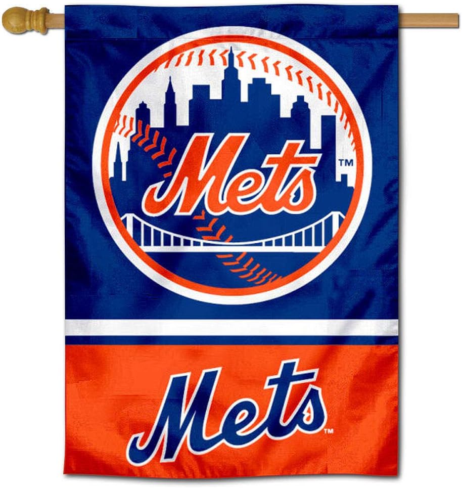 Amazon.com : New York NY Mets MLB 3X5 Indoor Outdoor Banner Flag with ...