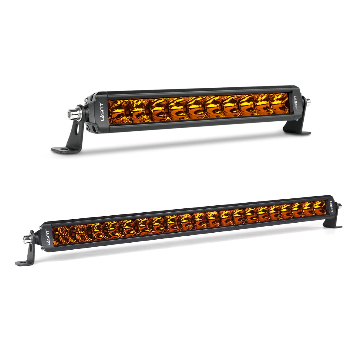 Amazon.com: Lasfit 12&22 Inch Amber Light Bar : Automotive