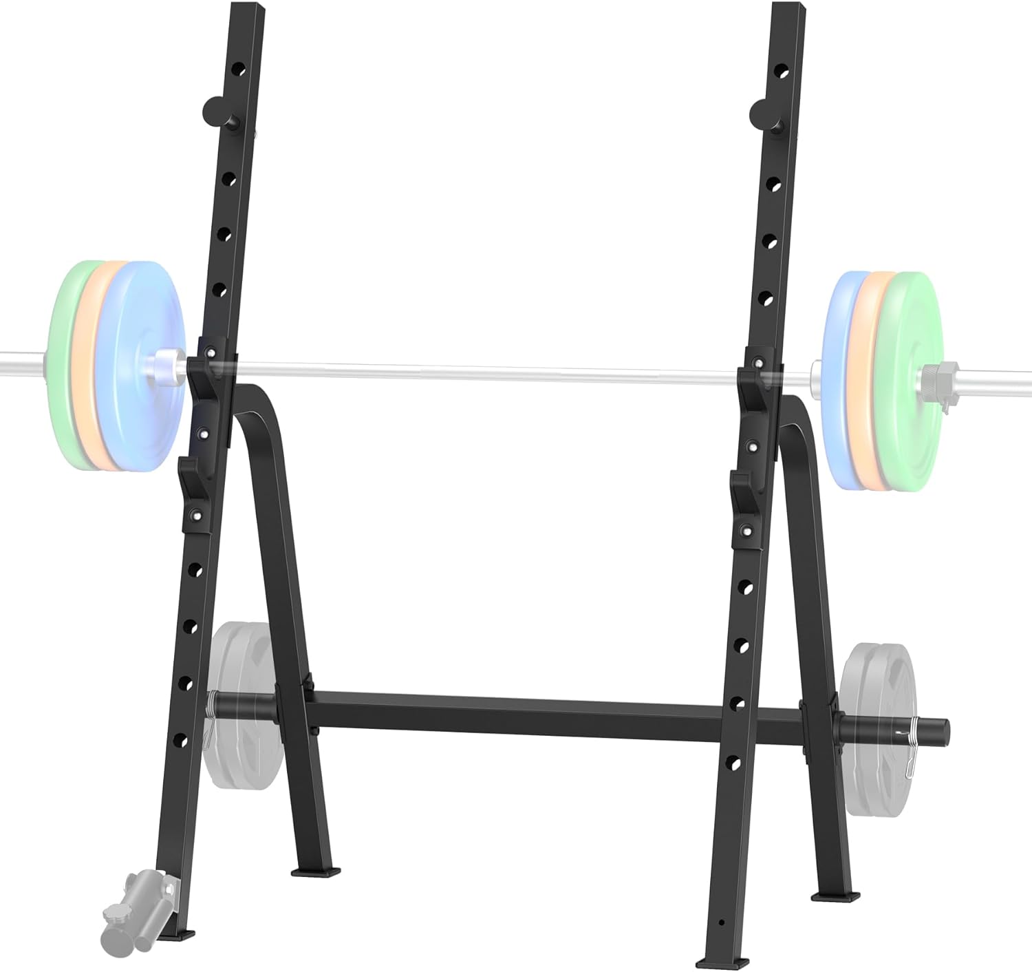 Amazon.com : Bench Press Rack,Adjustable Squat Rack Power Stand,Multi ...