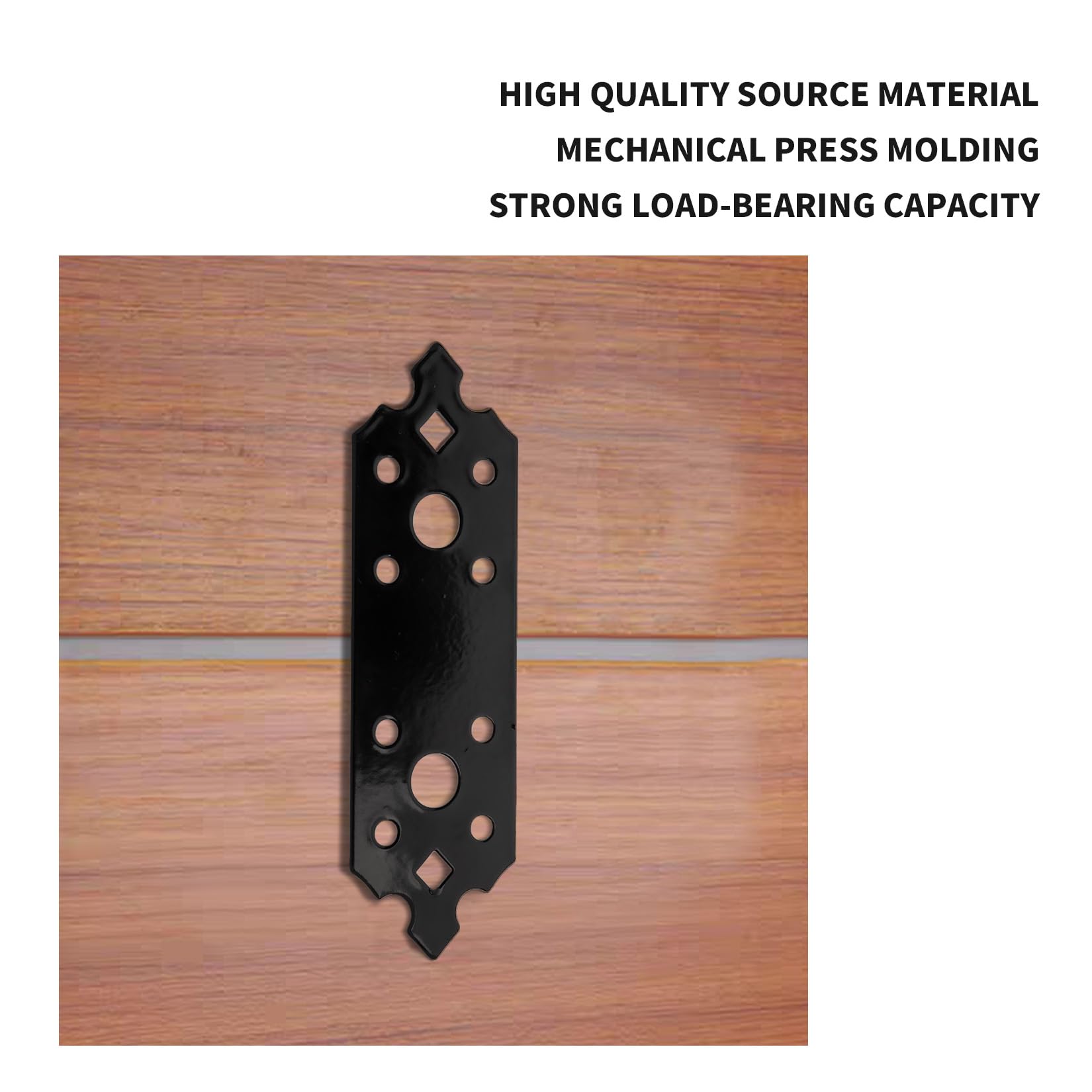 Snapklik.com : Flat Mending Plates, 6pcs Metal Flat Straight Brace ...