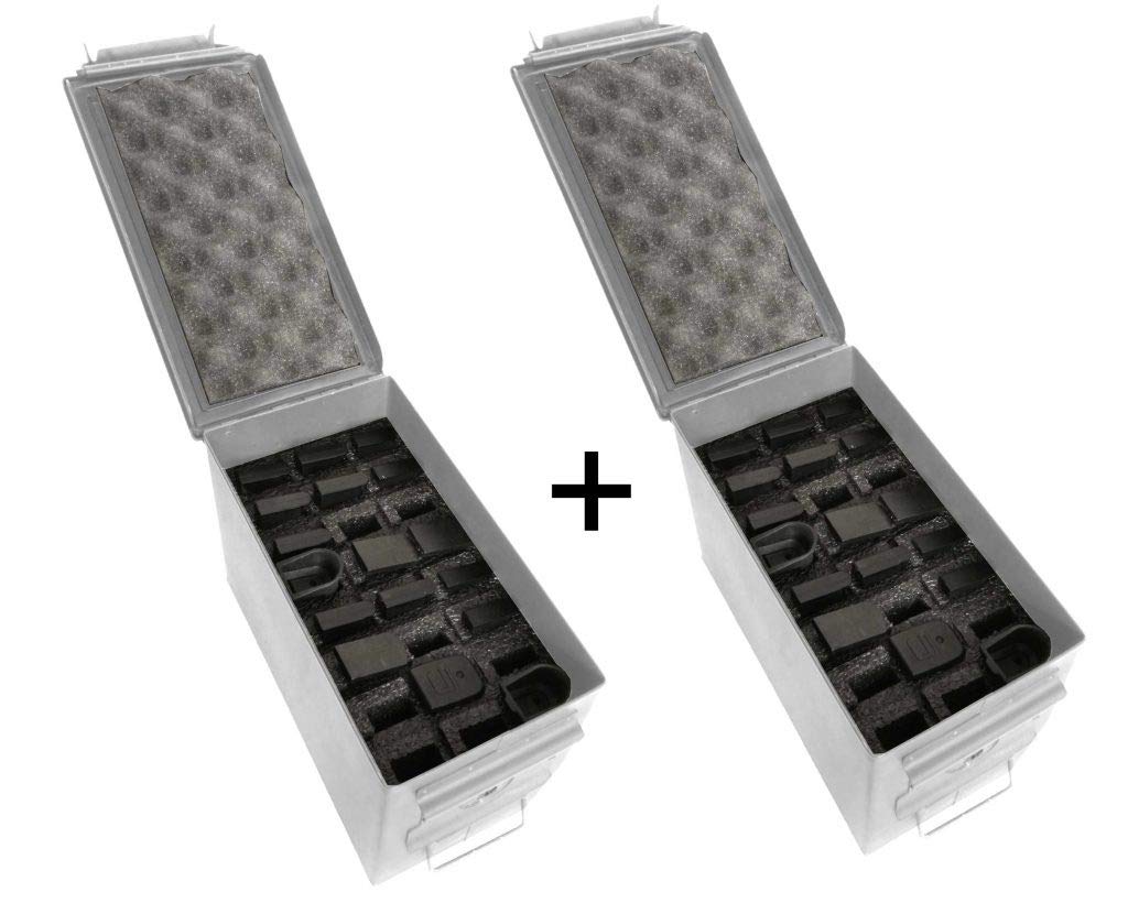 Amazon.com: Case Club 24 Magazine Holder .50 Cal Ammo Can Foam (Pre-Cut ...