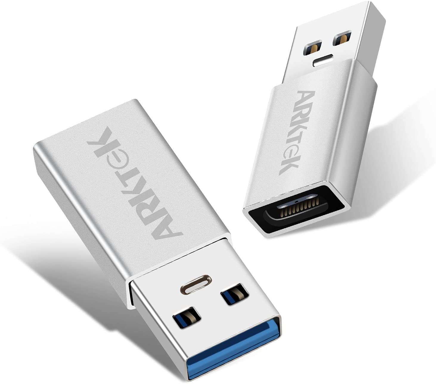 USB-C (Female) Adapter, ARKTEK Micro USB (Male) to Type C (Female ...