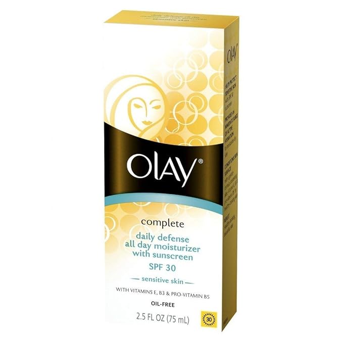 Amazon.com: OLAY Complete 30 Defense Daily UV Moisturizer, SPF 30 ...