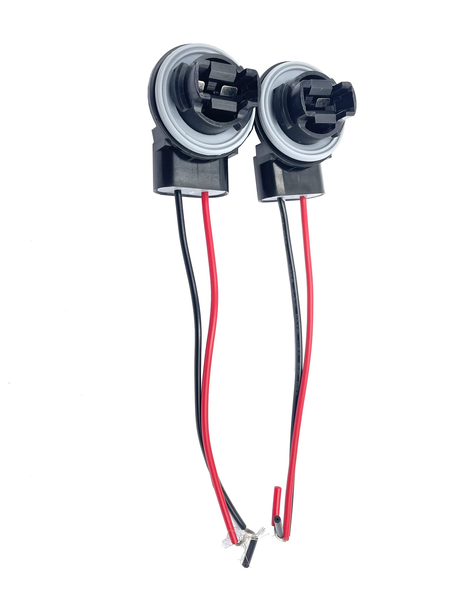 Amazon.com: 2 Pack 3156 4156 LED Bulb Socket Pre-wired Connector Wiring ...