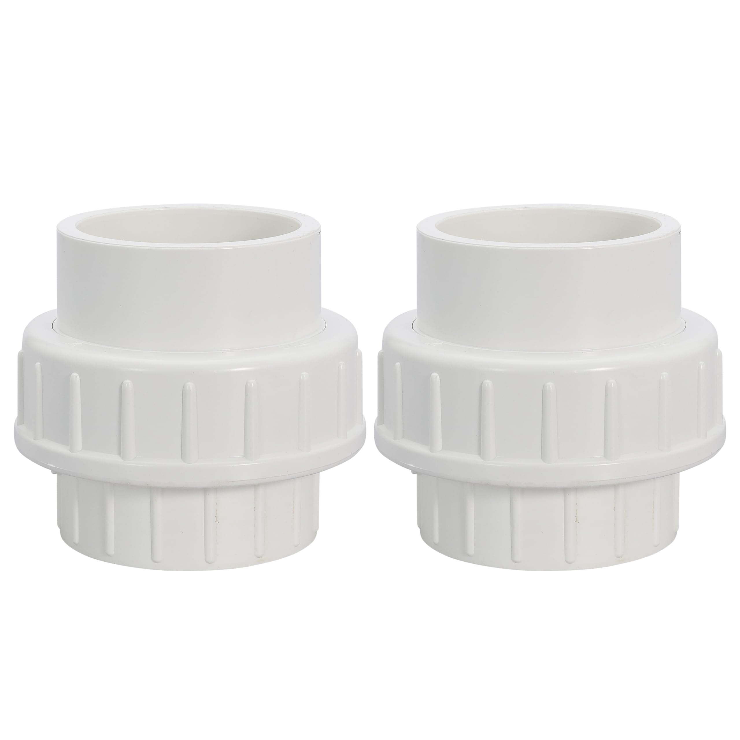 Amazon.com: 2" PVC Union Coupling Pipe Fitting PVC Adapter Schedule 40 ...
