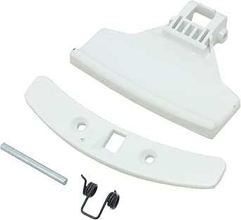 Zanussi Waschmaschinen-Türgriff-Set, Originalteil, Weiß Teilenummer des ...