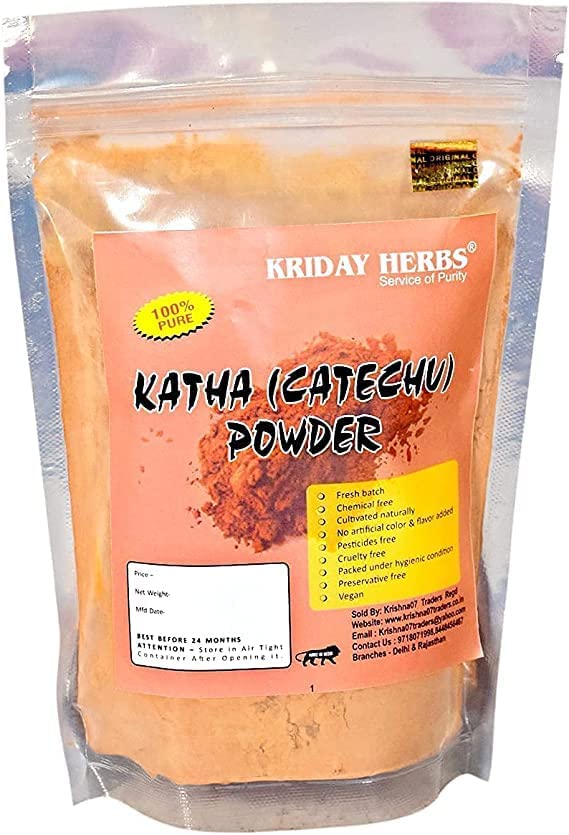 Amazon.com: MAINZPure and 100% Natural Katha Powder for Pan, Acacia ...