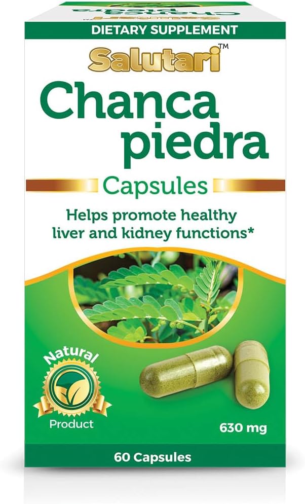 Amazon.com: Chanca Piedra 500 mg 60 Capsules (Stonebreaker) - for ...