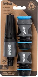 Nylex – 12mm Water Jet Nozzle Set – 2 Connectors and Universal Tap ...
