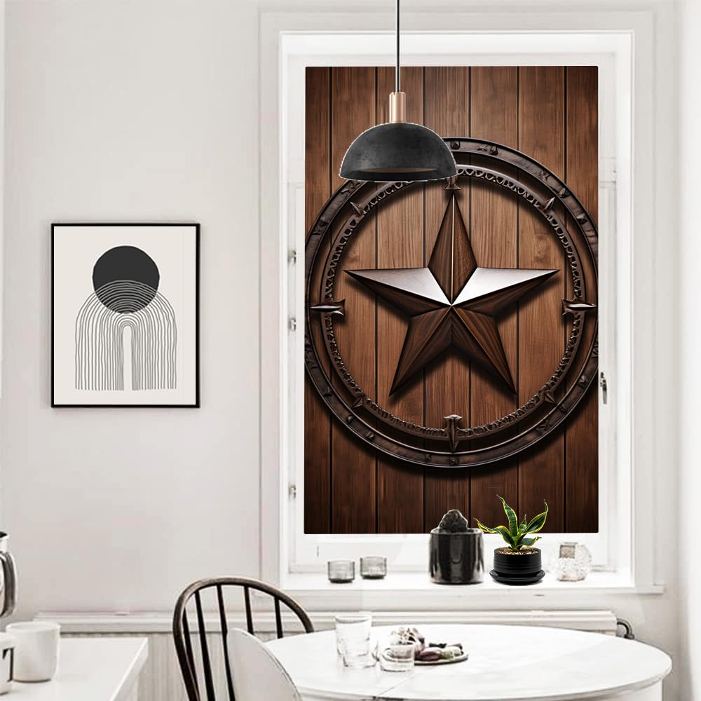 Barn Star Decorative Window Film Decorative Window Film For Sliding