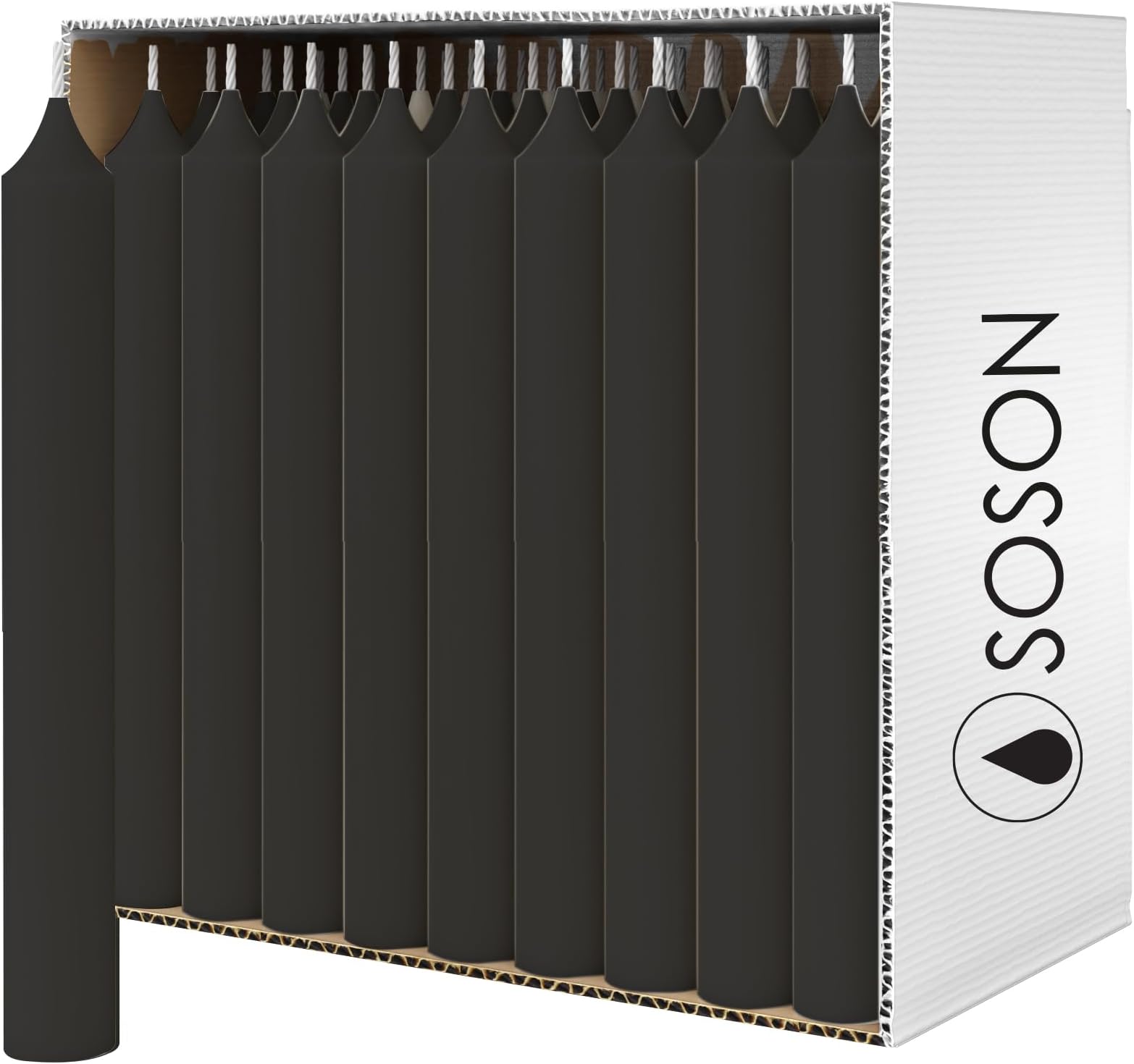 Amazon.com: Simply Soson 4.5 inch Ritual Taper Candles Bulk, Mini Taper ...