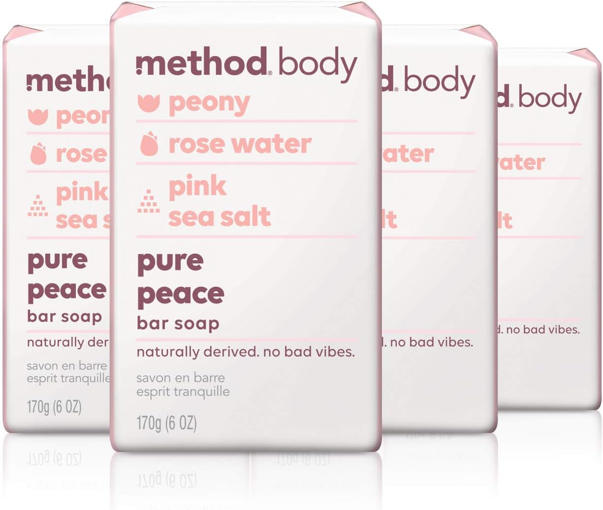 Amazon.com: Method Men's Exfoliating bar Soap, Sea + Surf, 6 oz, 1Count ...