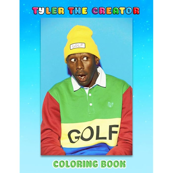 Buy Tyler, The Creator Coloring Book: An Epic Coloring Book For ...