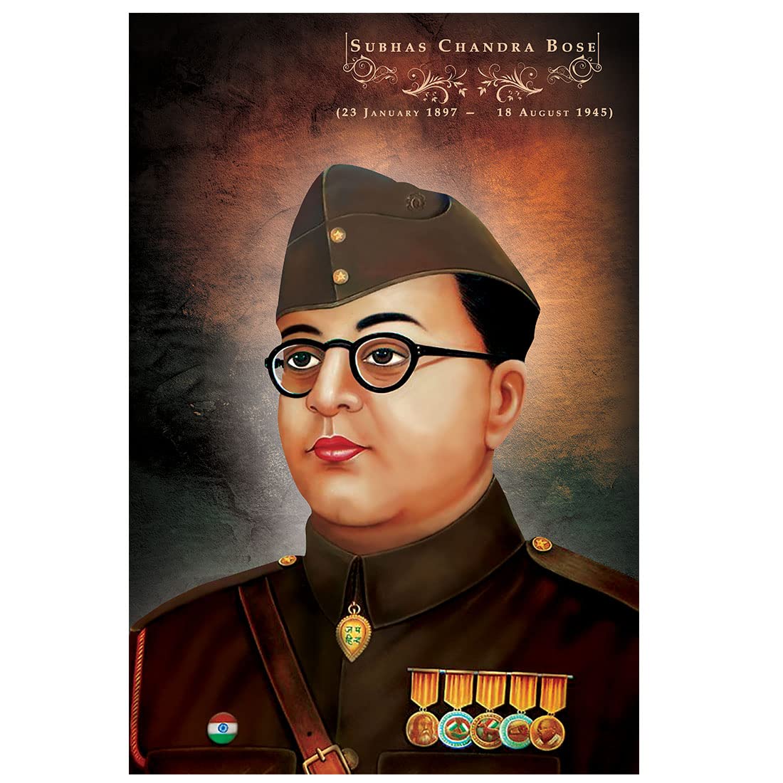 Netaji Subhash Chandra Bose Full Size Image