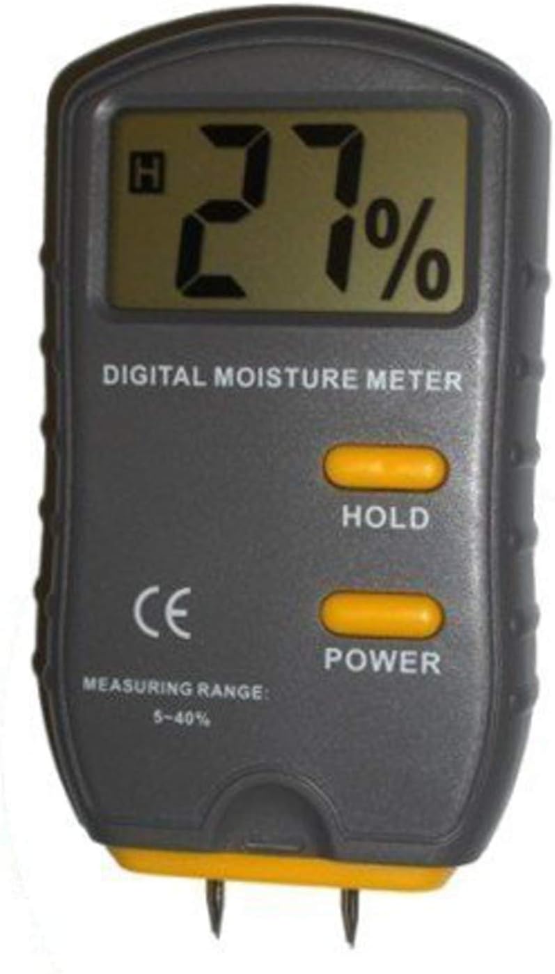 HQRP 2-pin Wood / Firewood Moisture Meter HQ-2G - Wood, Wall Damp Meter ...